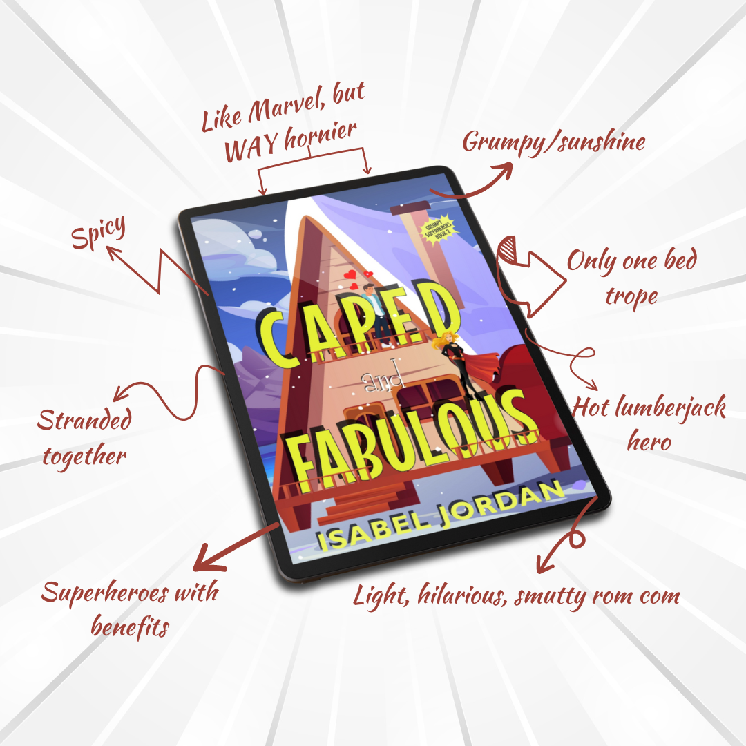 Caped and Fabulous: Light hilarious superhero rom com (Grumpy Superher ...