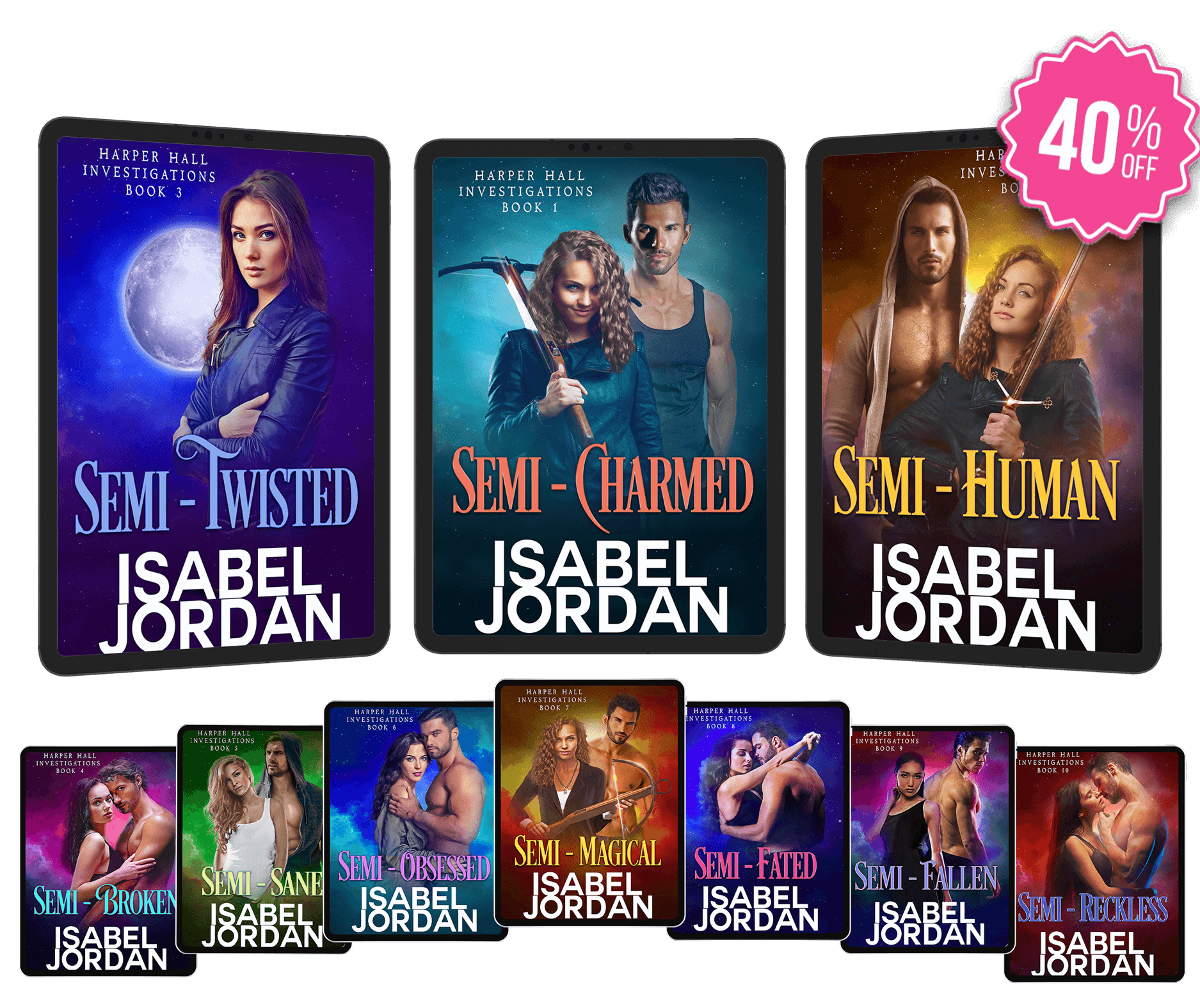 Harper Hall Investigations Bundle – Isabel Jordan